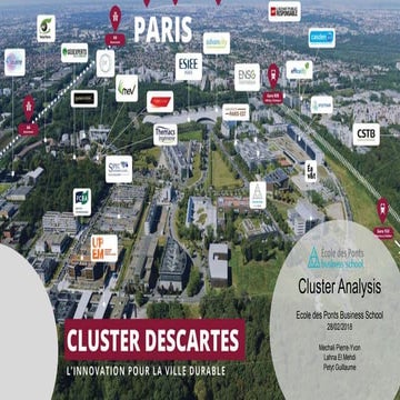 Descartes Cluster - To develop and promote the Sustainable City | PPT