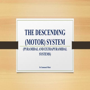 DESCENDING MOTOR SYSTEM and function of some parts.ppt