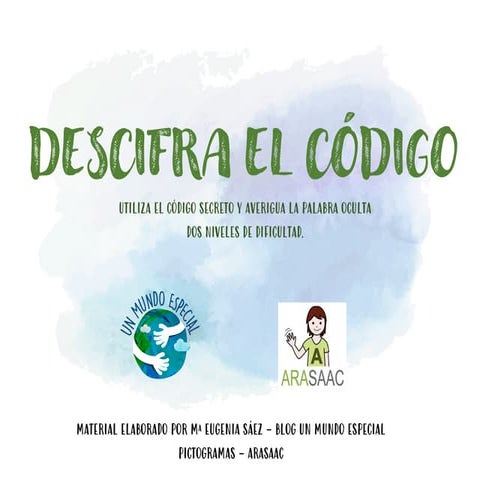 descifra el codigo para repasar la lecto escritura | PDF