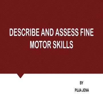 DESCRIBE AND ASSESS FINE MOTOR SKILLS.pptx