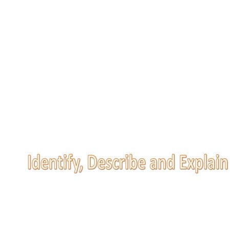Identify, describe and explain | PPT