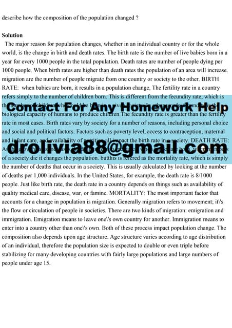 FACTORS AFFECTING POPULATION GROWTH.pptx | Infertility | Reproductive Health