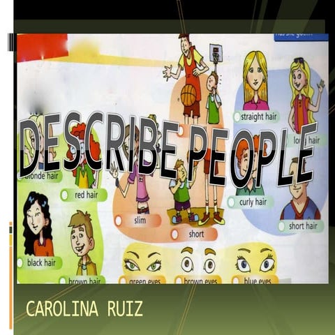 Describe people | PPTX