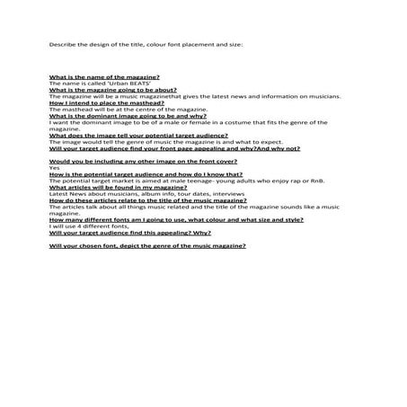 Magazine names! | PPT