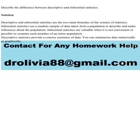 Describe the difference between descriptive and inferential statisti.pdf