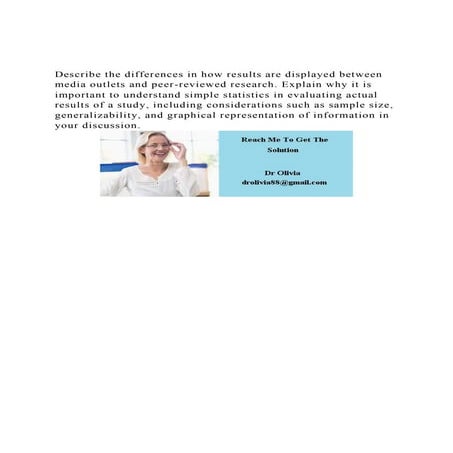 Describe the differences in how results are displayed between me | DOCX