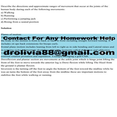 Describe the directions and approximate ranges of movement that occu.pdf