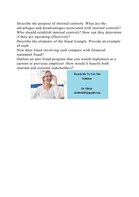 Describe The Purpose Of Internal Controls What Are The Advantages A docx describe-the-purpose-of-internal-controls-what-are-the-advantages-a-docx