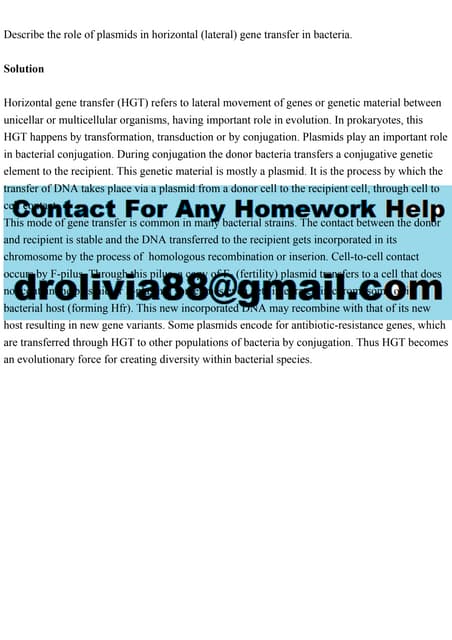 DPT - Conjugation, transduction and transformation | PPT