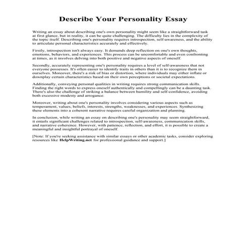 Describe Your Personality Essay.pdf