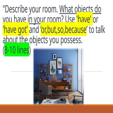 describe_your_room.pptx english basico uk | PPTX