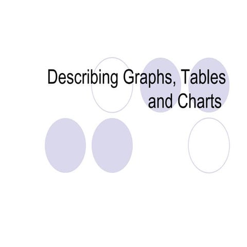 Describing graphs | PPT