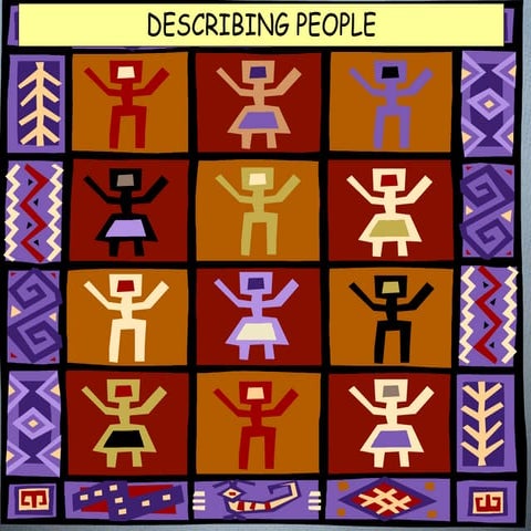 Describing people | PPT