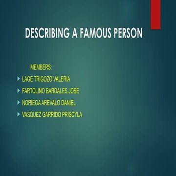 DESCRIBING A FAMOUS PERSON ROSALIA .pptx