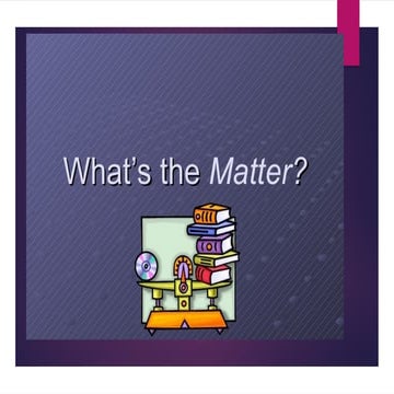 Describing and classifying Matter. grade 6 topic 1 | PPTX | Chemistry ...