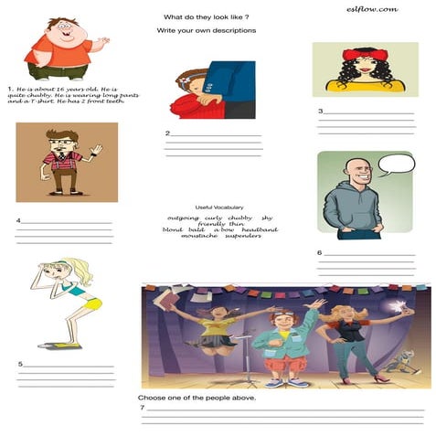Describing appearance worksheet | PDF