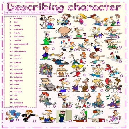 Describing Character (Exercises) | DOC