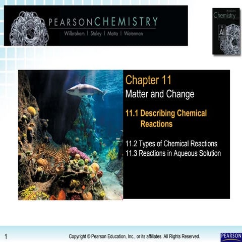 Describing chemical reactions | PPT