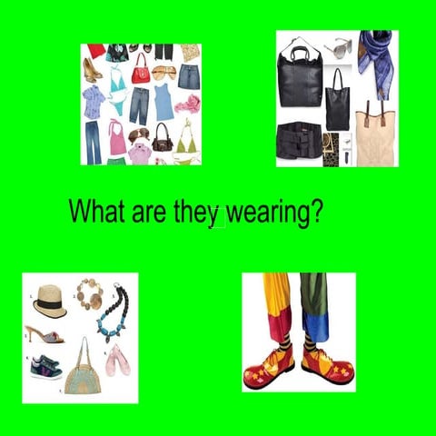 Describing clothes | PPT