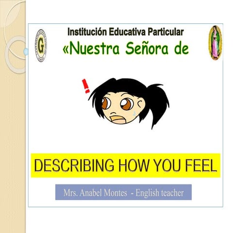 Describing how you feel | PPT