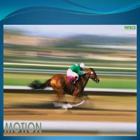 "Describing motion" power point for chapter 2/ block 1, for the 9th ...