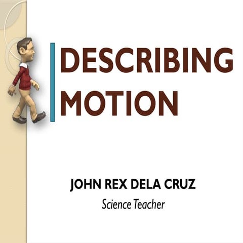 SCIECE FOR GRADE 5 FINDING SPEED DISTANCE AND TIME | PPTX