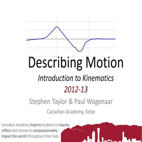 Describing Motion 2012 | PPT