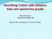 GRAPHICAL REPRESENTATION OF MOTION💖.pptx | Physics | Science