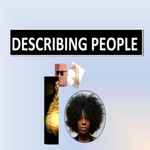 Describing people | PPT
