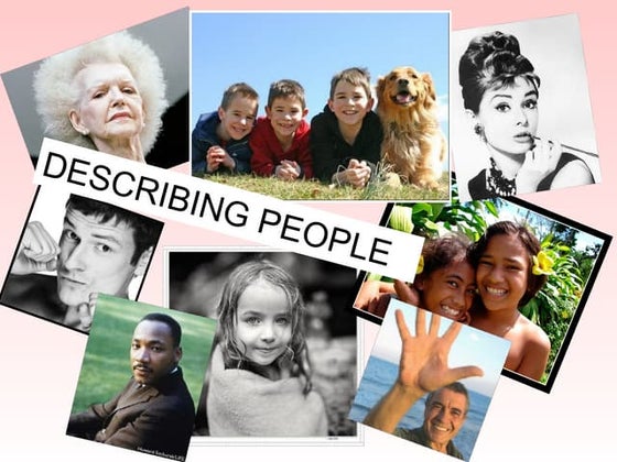 Eii3 DESCRIBING PEOPLE, PLACES AND THINGS | PPT