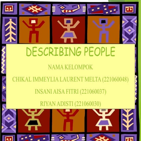describing people group 3.pptx