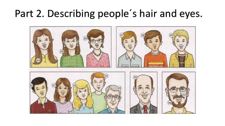 Describing people part 2