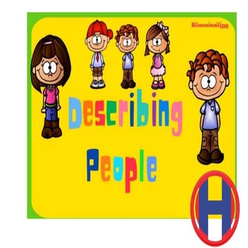 DESCRIBING PEOPLE PARTE 2.pptx