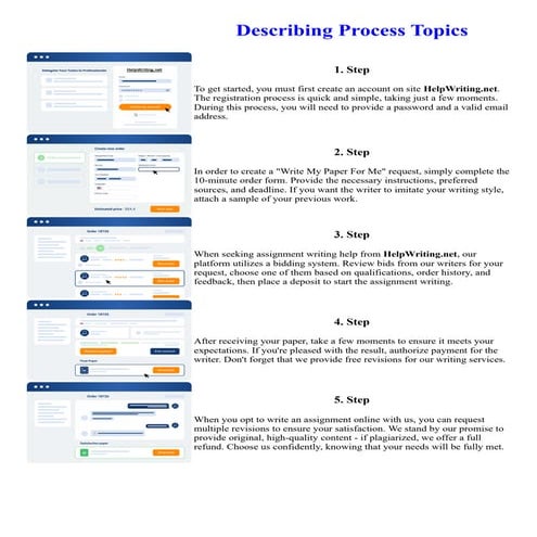 Describing Process Topics | PDF