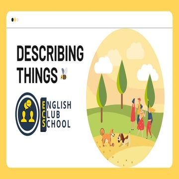 Describing things | PDF