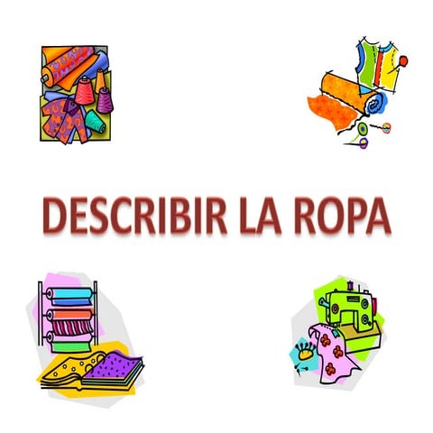 Describir la ropa | PPT