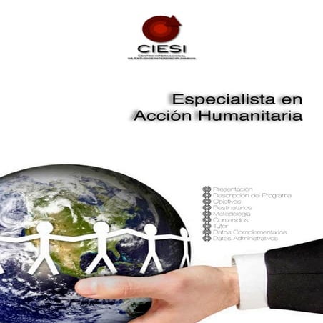 Criterios de Desempeño y Principios en la Intervención Humanitaria en ...