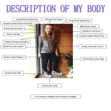DESCRIPTION OF MY BODY | DOCX