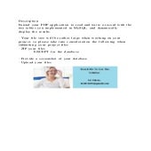 DescriptionExtend your PHP application to read and write a recor | DOCX
