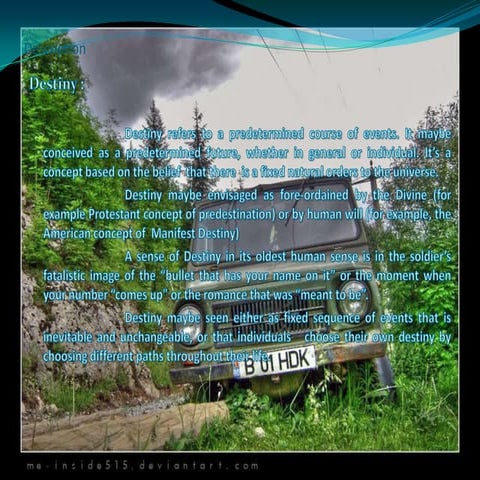 Description of Destiny | PPTX