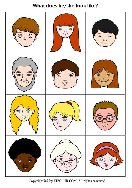 Describing people | PDF