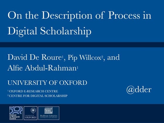 Process description | PPTX | Science