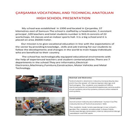 Description of school | PDF