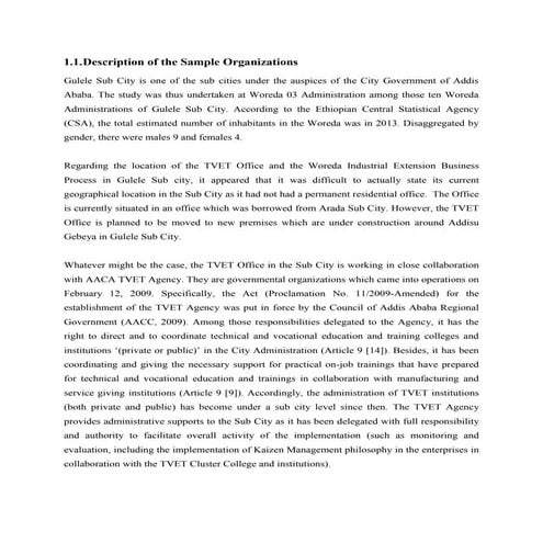 Description of the sample organizations | DOCX