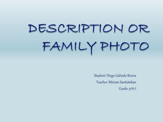 Roles and responsibilities of each family member | PPTX