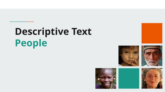 Descriptive text | PPT