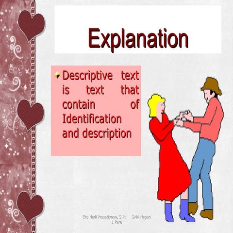 Descriptive text | PPT