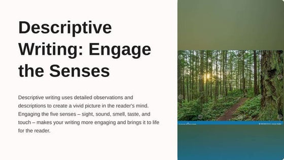 Year 7 Week 1 - Descriptive writing.pptx