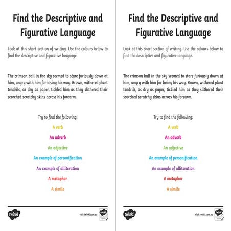 Descriptive and Figurative Language Sheet.pdf