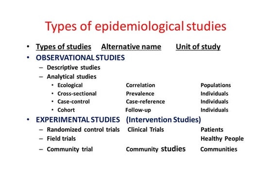 Descriptive epidemiology | PPT